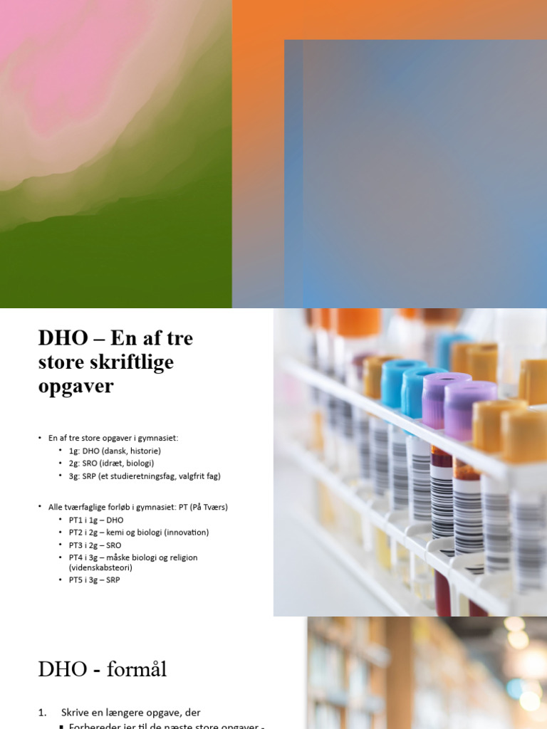 Intro Til DHO 1z | PDF