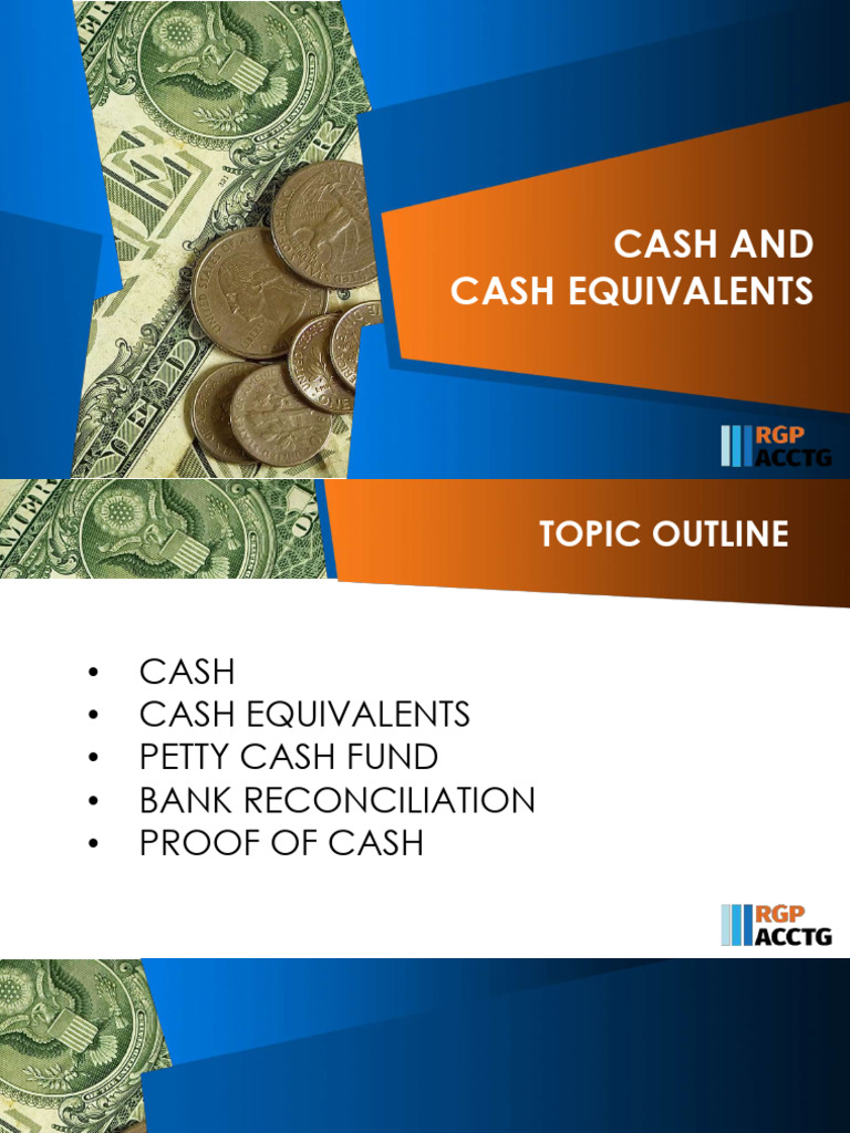 Understanding Cash Equivalents | PDF | Banks | Cash And Cash Equivalents