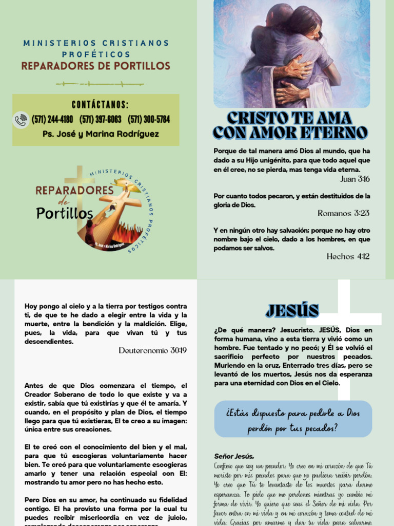 Cristo Te Ama Con Amor Eterno Pdf Pecado Cristo Título