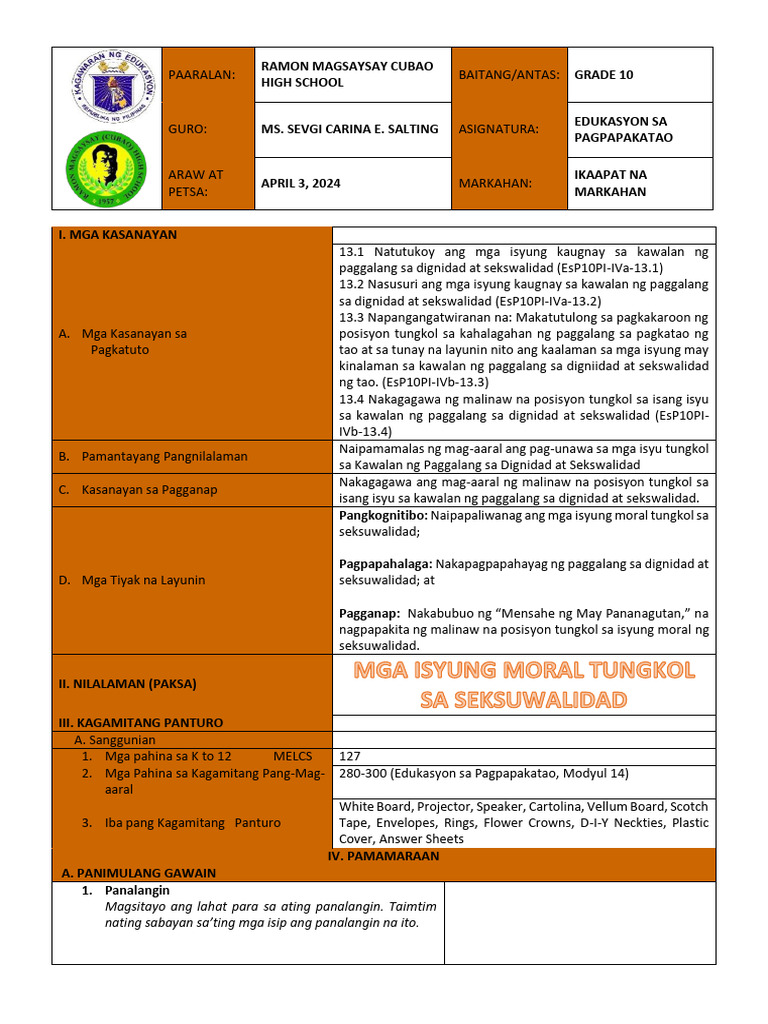 Esp DLP Grand Demo-Sevgi | PDF