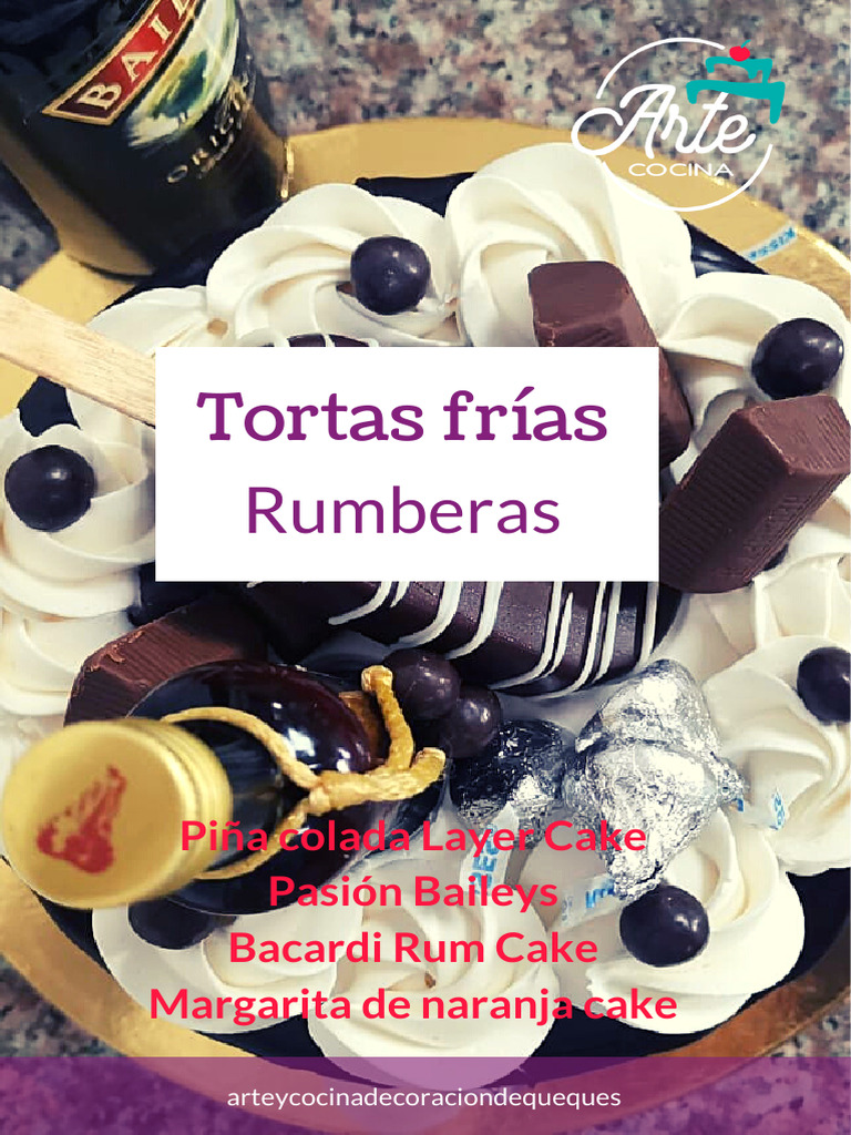 Recetas de Tortas con Licor y Frutas | PDF | Alimentos