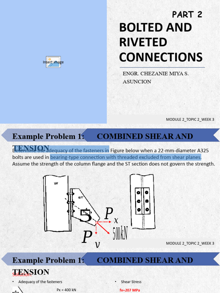CE 323-PSD - M2 - T2 - W3.part 2 | PDF | Screw | Mechanical Engineering