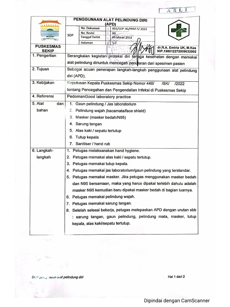 1.4.2 Ep 1 Sop Program Ppi | PDF