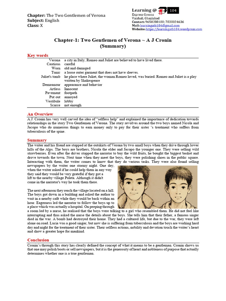 The Two Gentlemen of Verona Summary | PDF | Romeo And Juliet