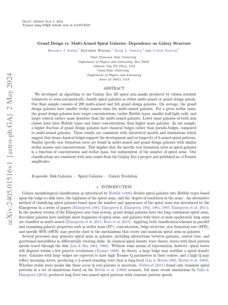 Beverly J. Smith Mark L. Giroux Curtis Struck:, Matthew Watson,, and ...