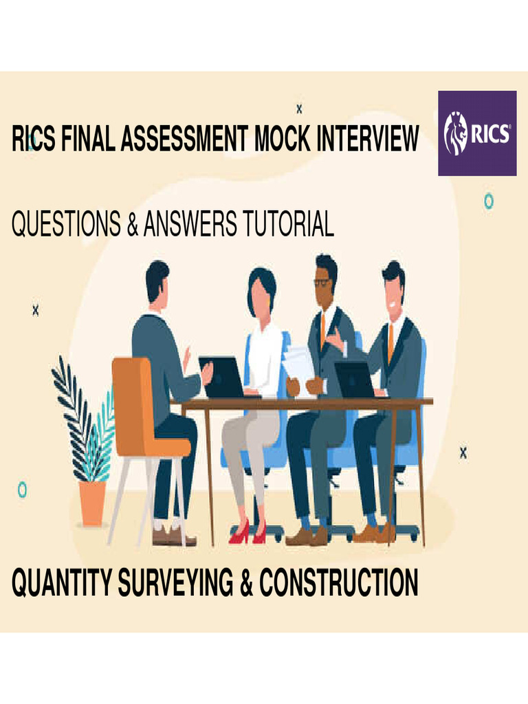 RICS APC Mock Interview Guide | PDF | Negotiation