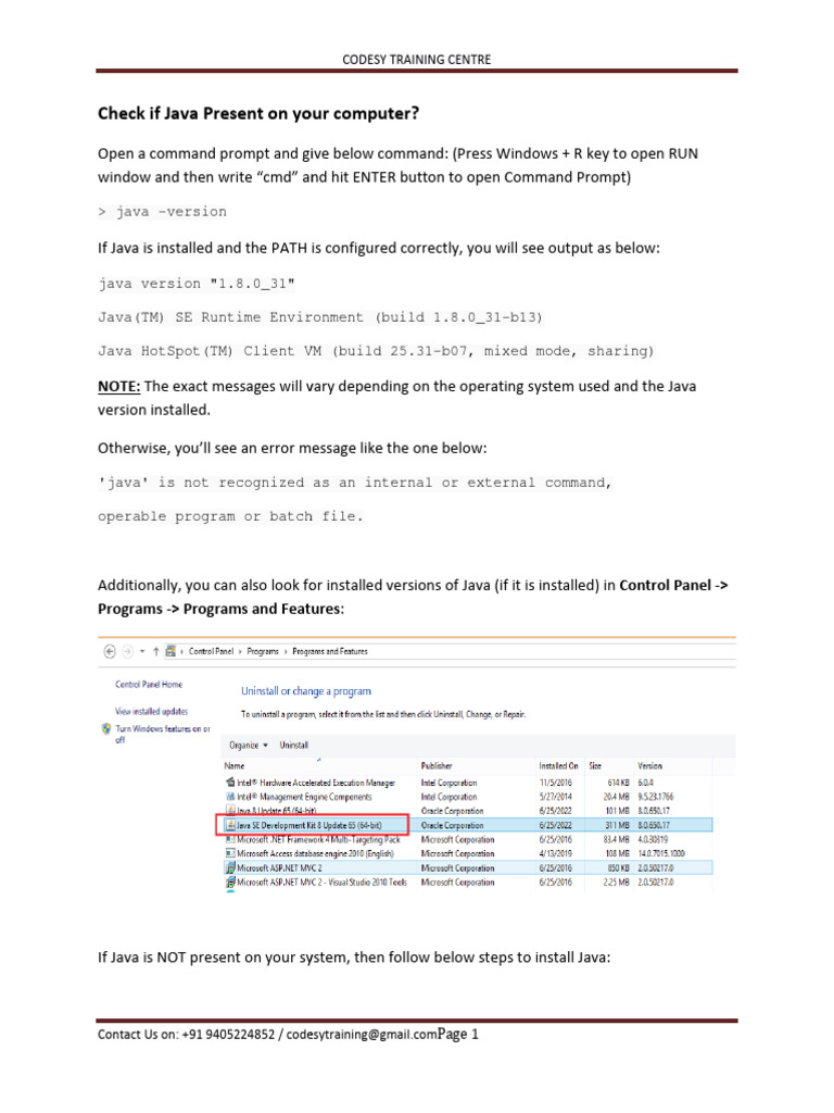 Day 2 | PDF | Java (Programming Language) | Command Line Interface