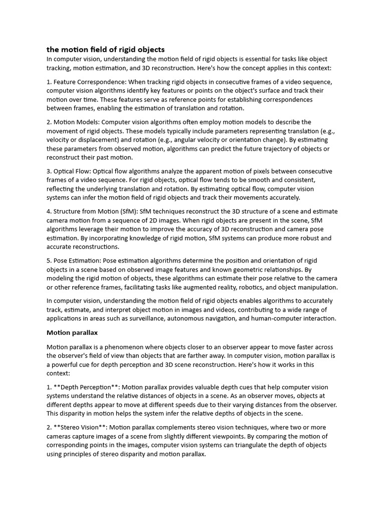 Comp Vision Chatgpt Chapter 3 | PDF | Compact Disc | Computer Vision