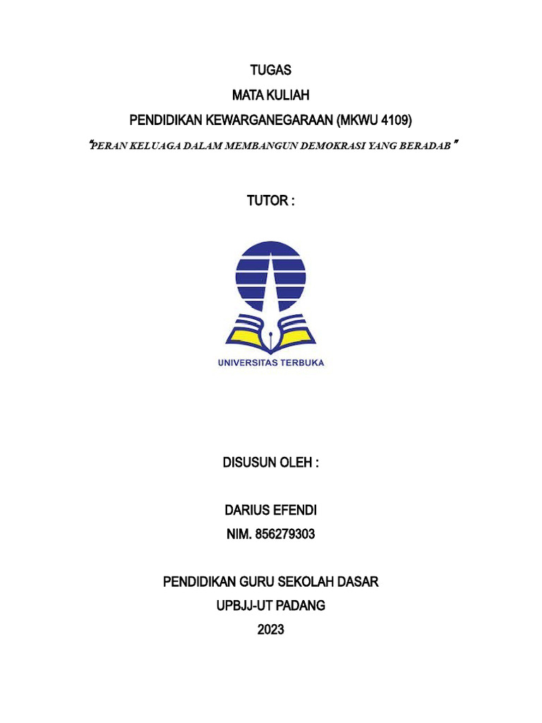 Tugas 3 KWN Pak Akuak | PDF | Ilmu Sosial