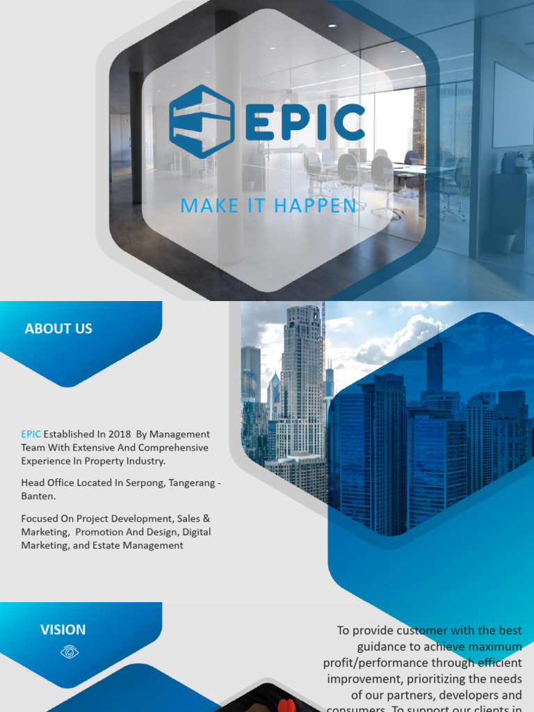 Company Profile - EPIC | PDF | Marketing | Market (Economics)