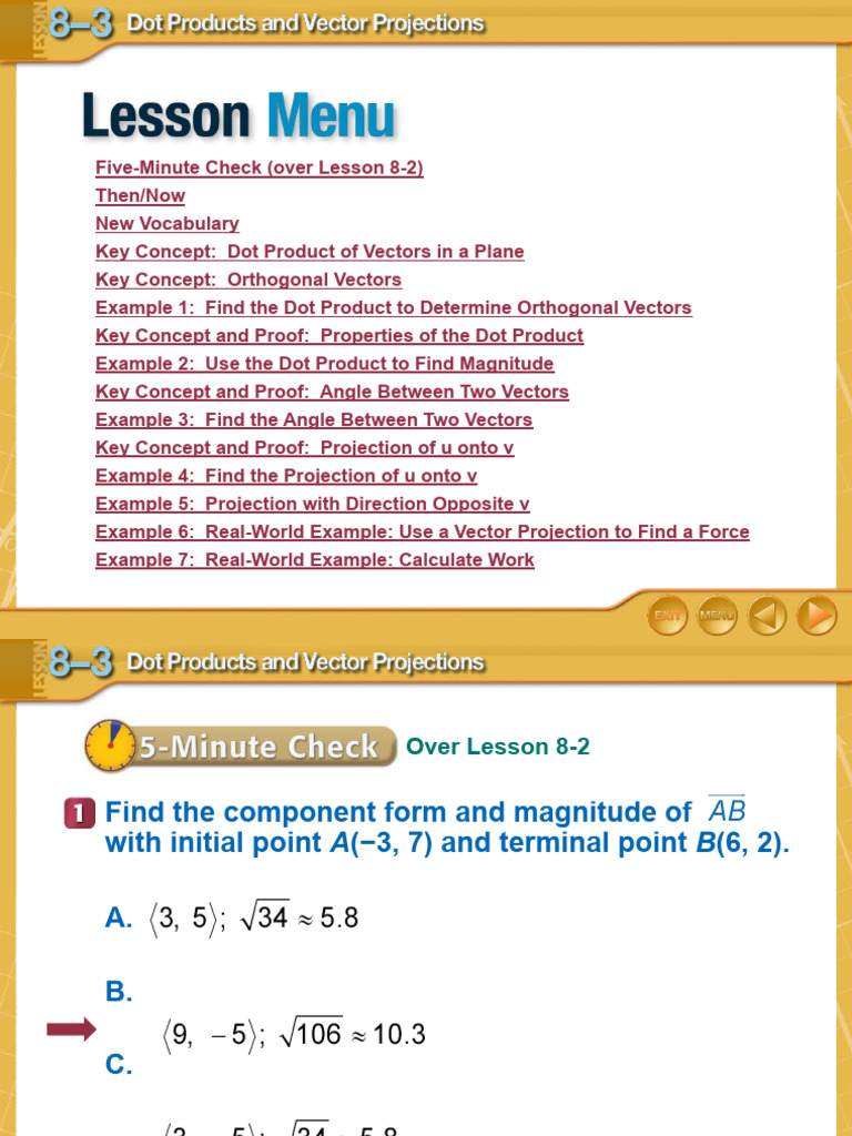 8-3 Updated | PDF | Linear Algebra | Algebra