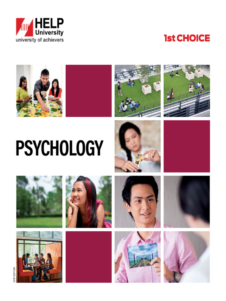 2019 Brochure Psychology New | PDF | Psychology | Artificial Intelligence