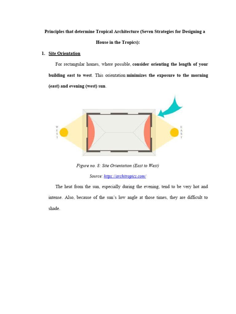 Tropical Architecture Design Strategies | PDF | Roof | Efficient Energy Use