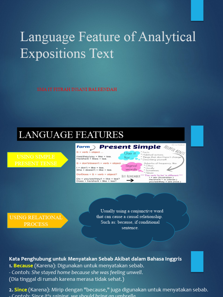 Language Feature of Analytical Expositions Text | PDF | Formaldehyde ...