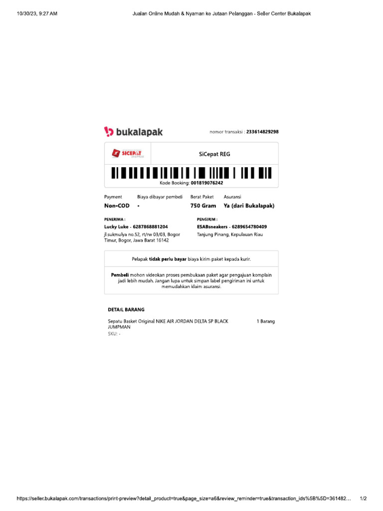 Bukalapak Jordan Jumpman | PDF