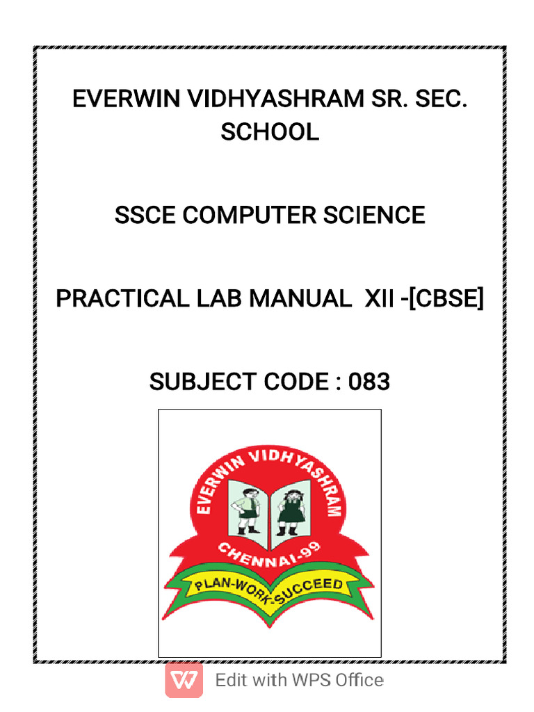 Xii - Practicals 24-25 | PDF | Area | Text File Xii - Practicals 24-25 | PDF | Area | Text File