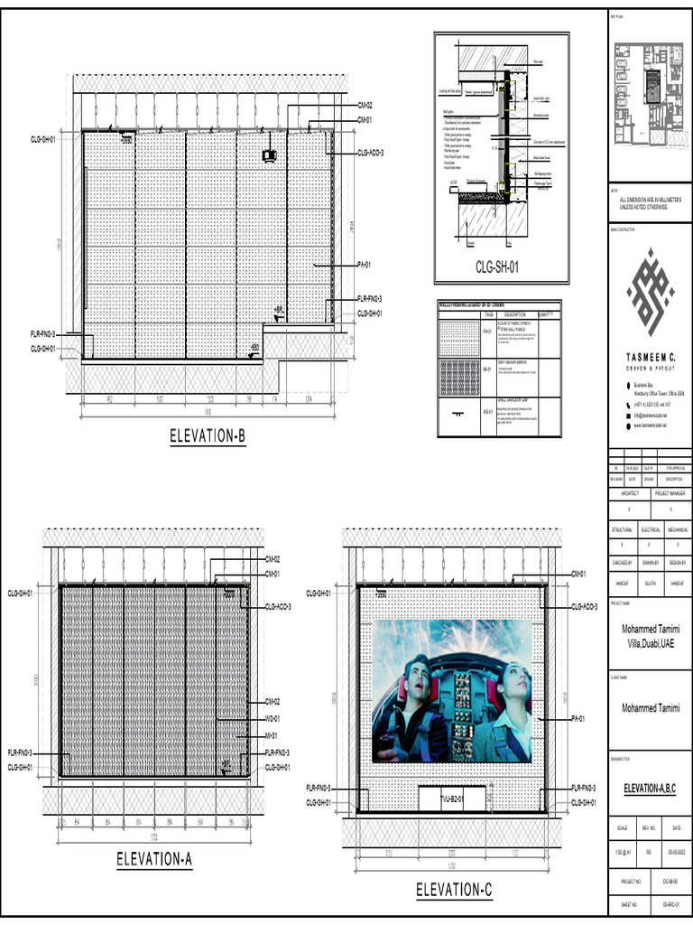 Elevation-B: CLG-SH-01 | PDF | Drywall | Adhesive