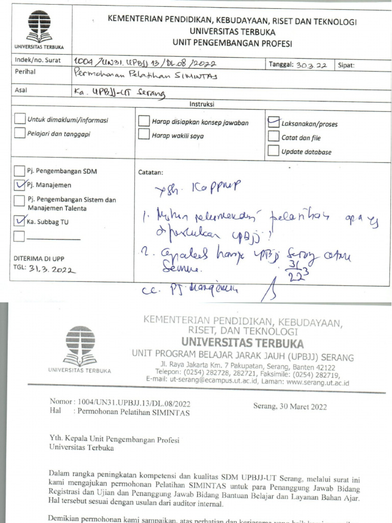 Disposisi Pak AJP | PDF