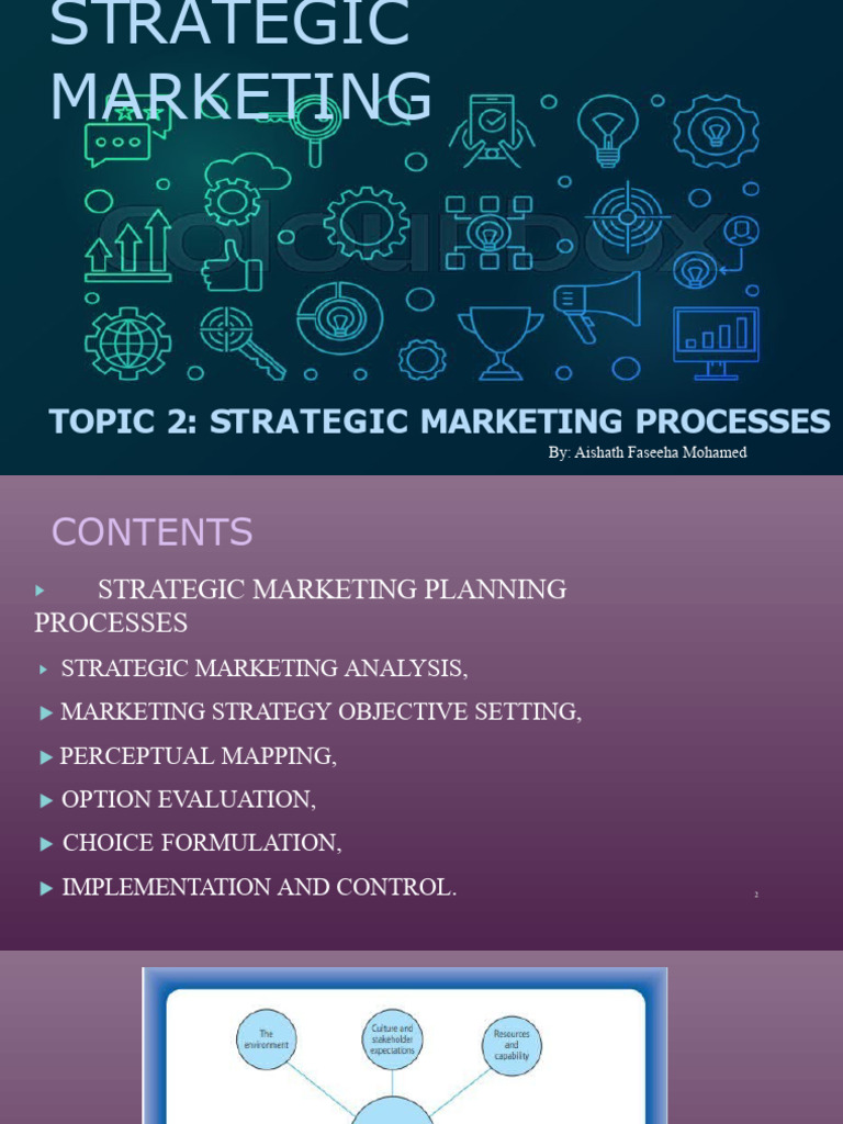 Topic 02 The Strategic Marketing Process | PDF | Strategic Management | Marketing