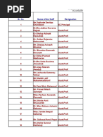 Non Teaching Staff List | PDF