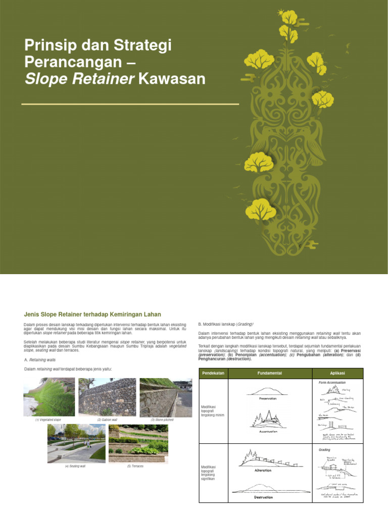 Panduan Dan Reference Slope Treatment | PDF