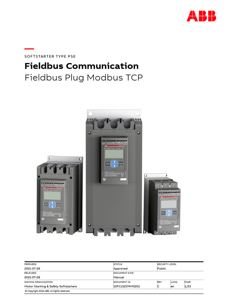 ABB Fieldbus Communication | PDF | Computer Network | Internet Protocols