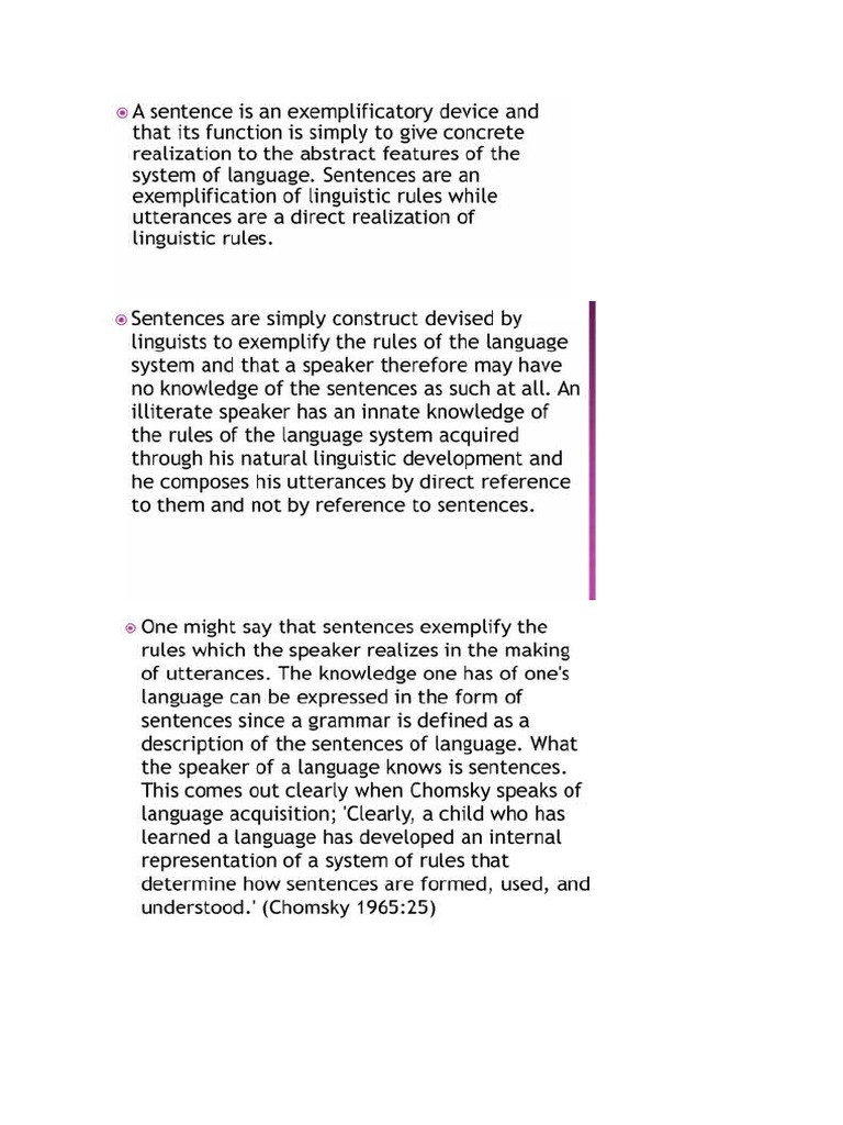 Discourse and Sentence | PDF