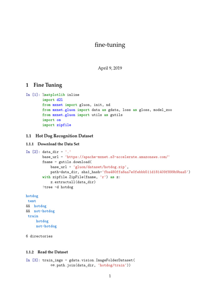 Fine Tuning | PDF | Algorithms | Learning Fine Tuning | PDF | Algorithms | Learning