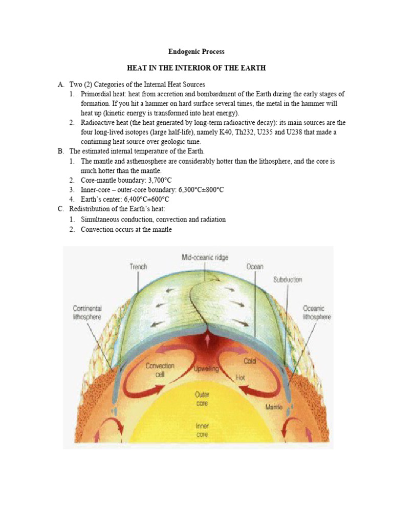 Endogenic Process Handout | Download Free PDF | Magma | Igneous Rock Endogenic Process Handout | Download Free PDF | Magma | Igneous Rock