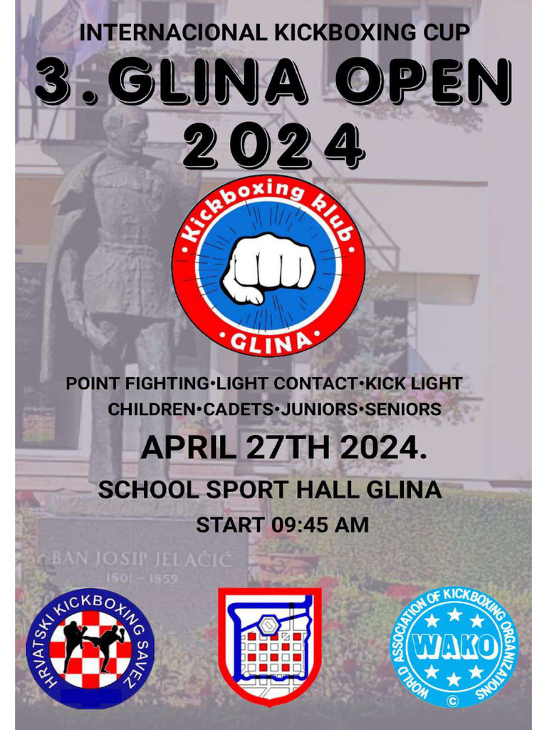 Poziv - Glina 2024. | PDF