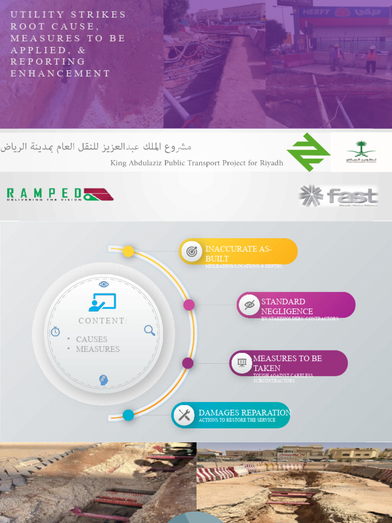 Utilities Department Utility Strikes Improvement Action 1 | PDF ...