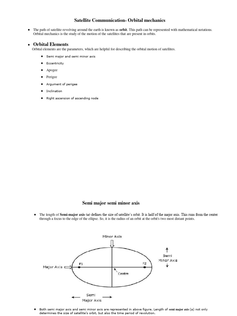 Keplars law and orbital mechanisms | PDF | Orbit | Apsis