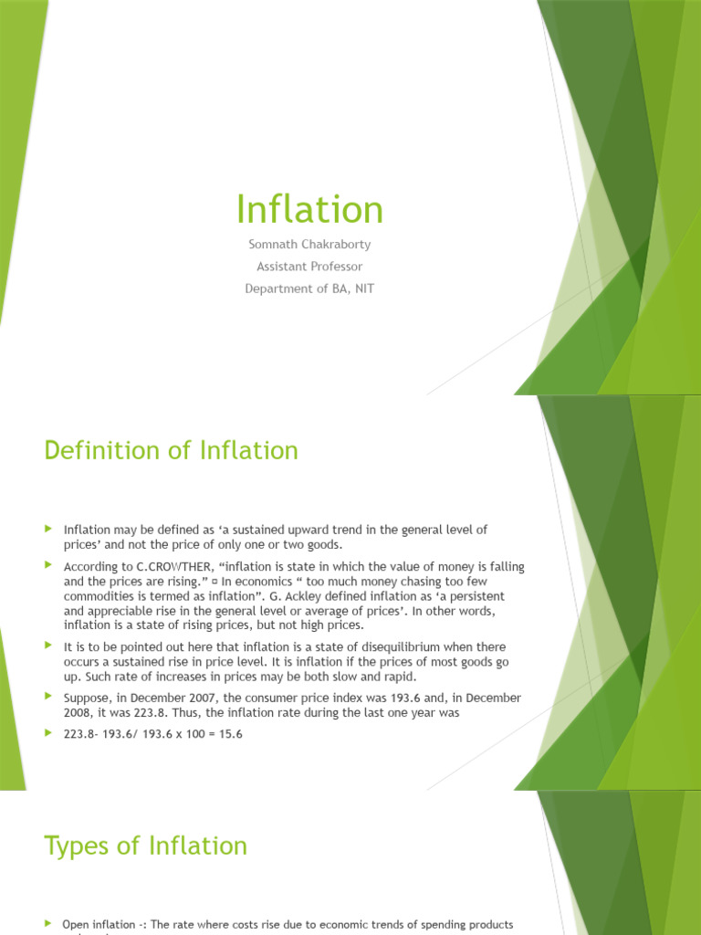 Inflation | Download Free PDF | Inflation | Monetarism