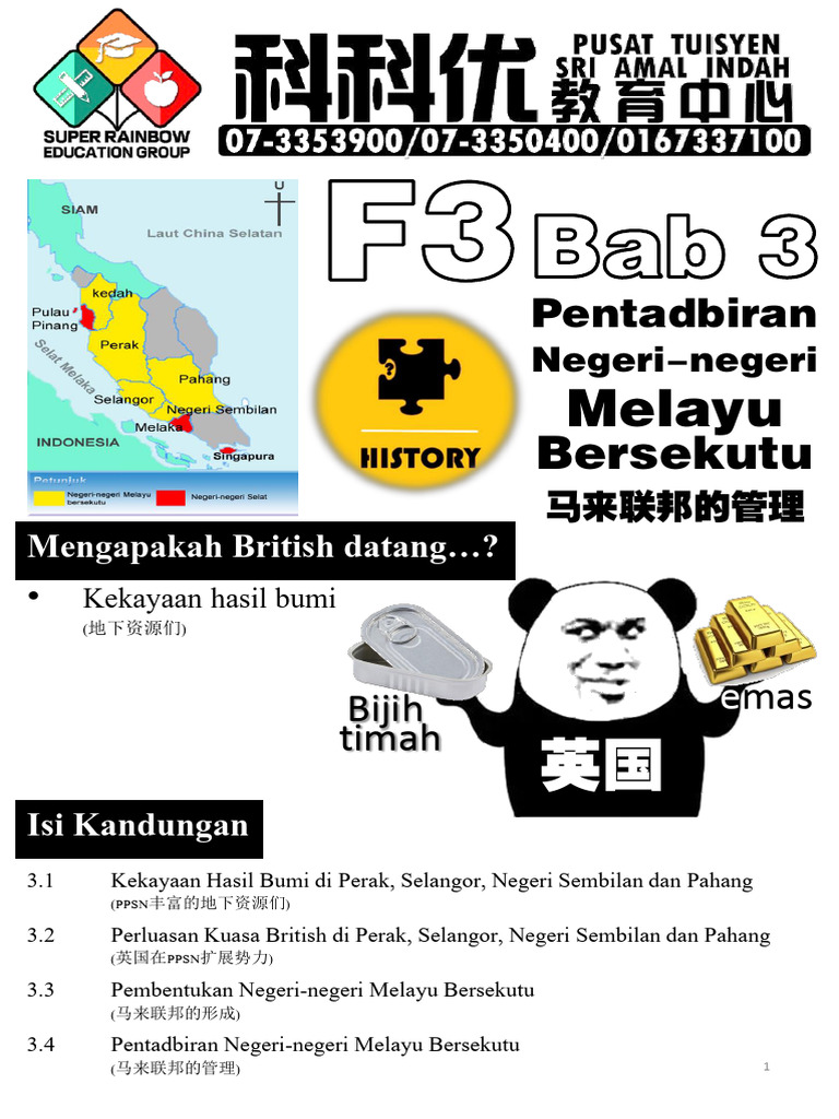 [Jan] F3 Sej Bab 3 | PDF