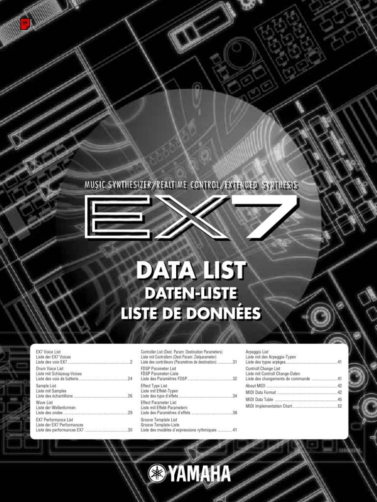 ex7 | PDF | Music Production | Sound Technology
