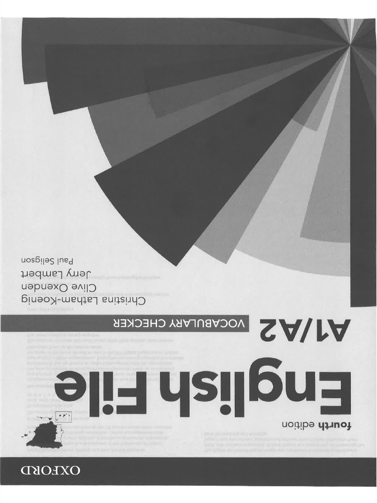 English File 4TH Edition A1-A2 - Vocabulary Checker | PDF