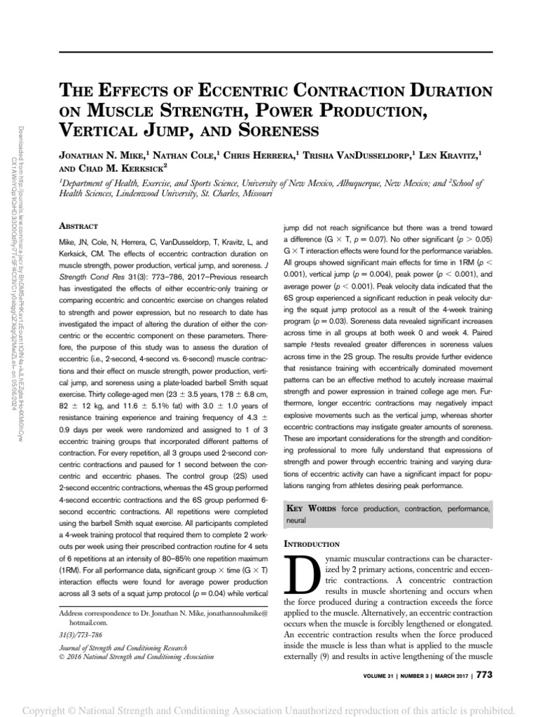 the_effects_of_eccentric_contraction_duration_on.25 | PDF | Strength ...