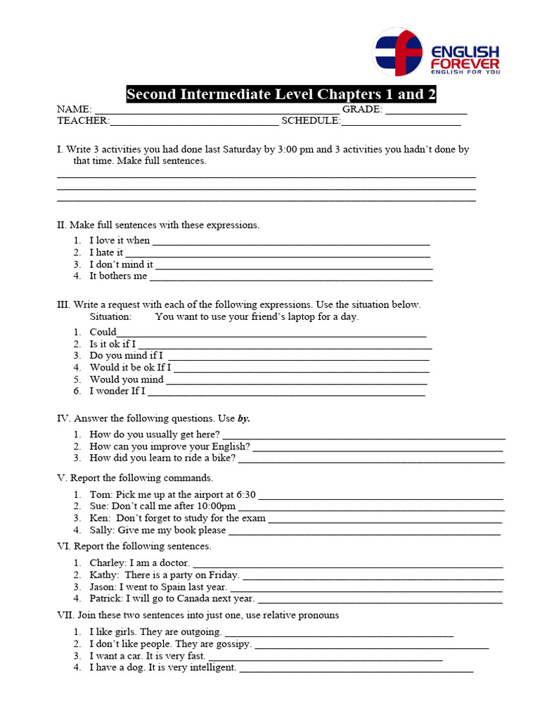 Intermediate 2. CH 1 and 2 | PDF | Cost Of Living