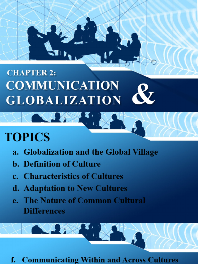 Chapter 2 Communication and Globalization | PDF | Communication ...