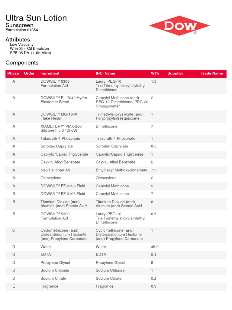 27 1708 01 Ultra Sun Lotion Sunscreen Download Free Pdf Sunscreen