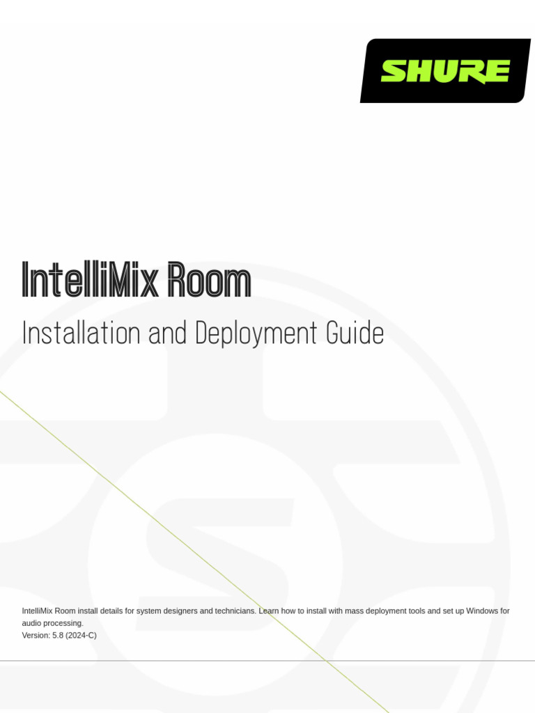 IntelliMix Room System Requirements | PDF | Windows 10 | Computer Network