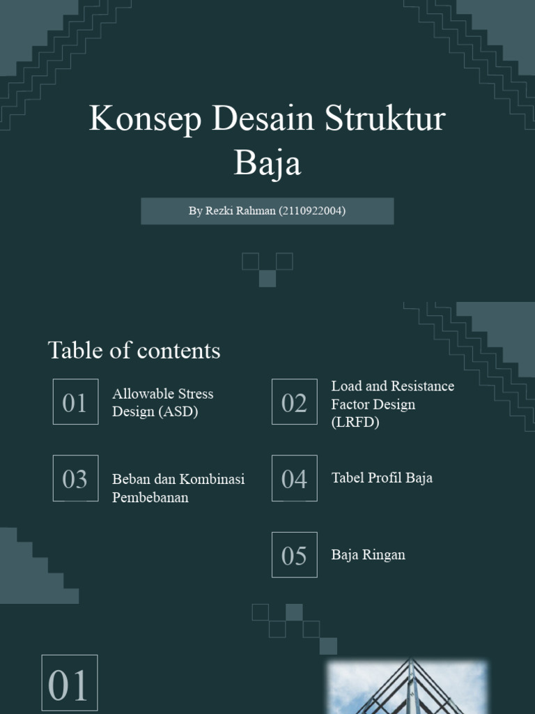 Konsep Desain Struktur Baja | PDF