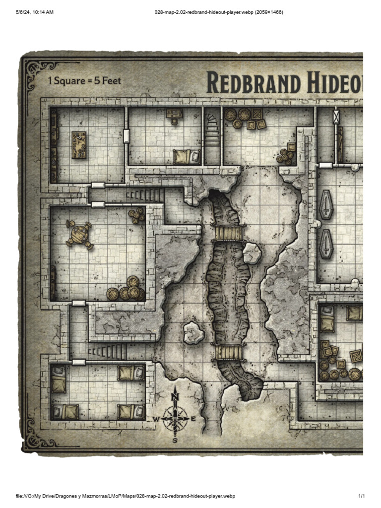 028 Map 2.02 Redbrand Hideout Player | PDF