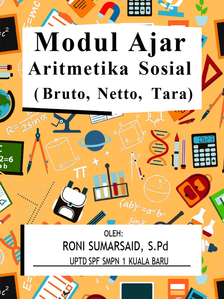 Modul Ajar Matematika Aritmetika Sosial | PDF