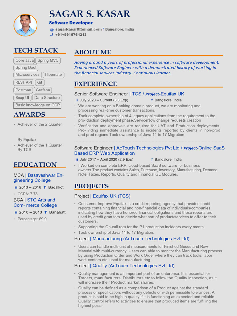Sagar Kasar 6 Exp-1 | PDF | Enterprise Resource Planning | Software Engineering