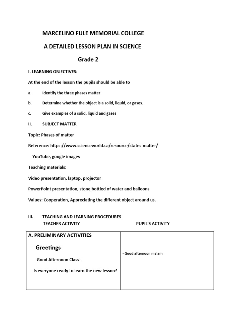 Science Pdf Matter Liquids
