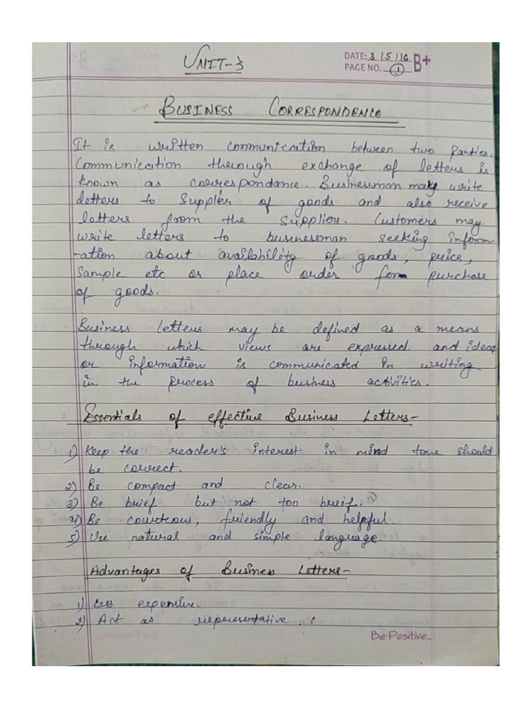 Communication (Unit 3) | PDF