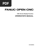 Fanuc Screen Display Manual | PDF | Computer Keyboard | Menu (Computing)