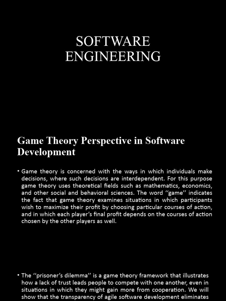 Se 11 | PDF | Game Theory | Test Driven Development