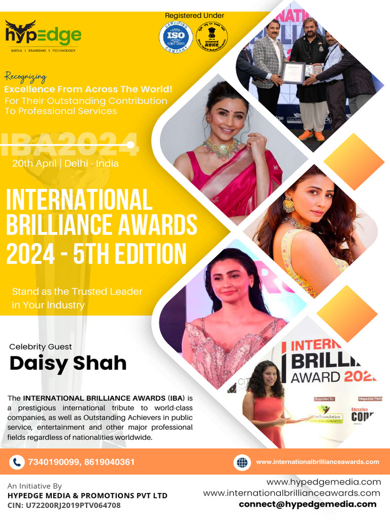 IBA 2024 Brochure - Updated - Compressed | PDF | Startup Company ...